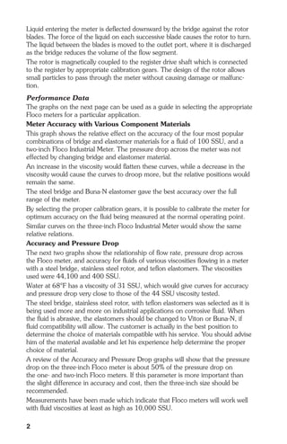 F500 series floco positive displacement meters | PDF