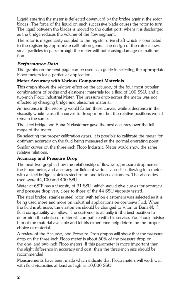 F500 series floco positive displacement meters | PDF