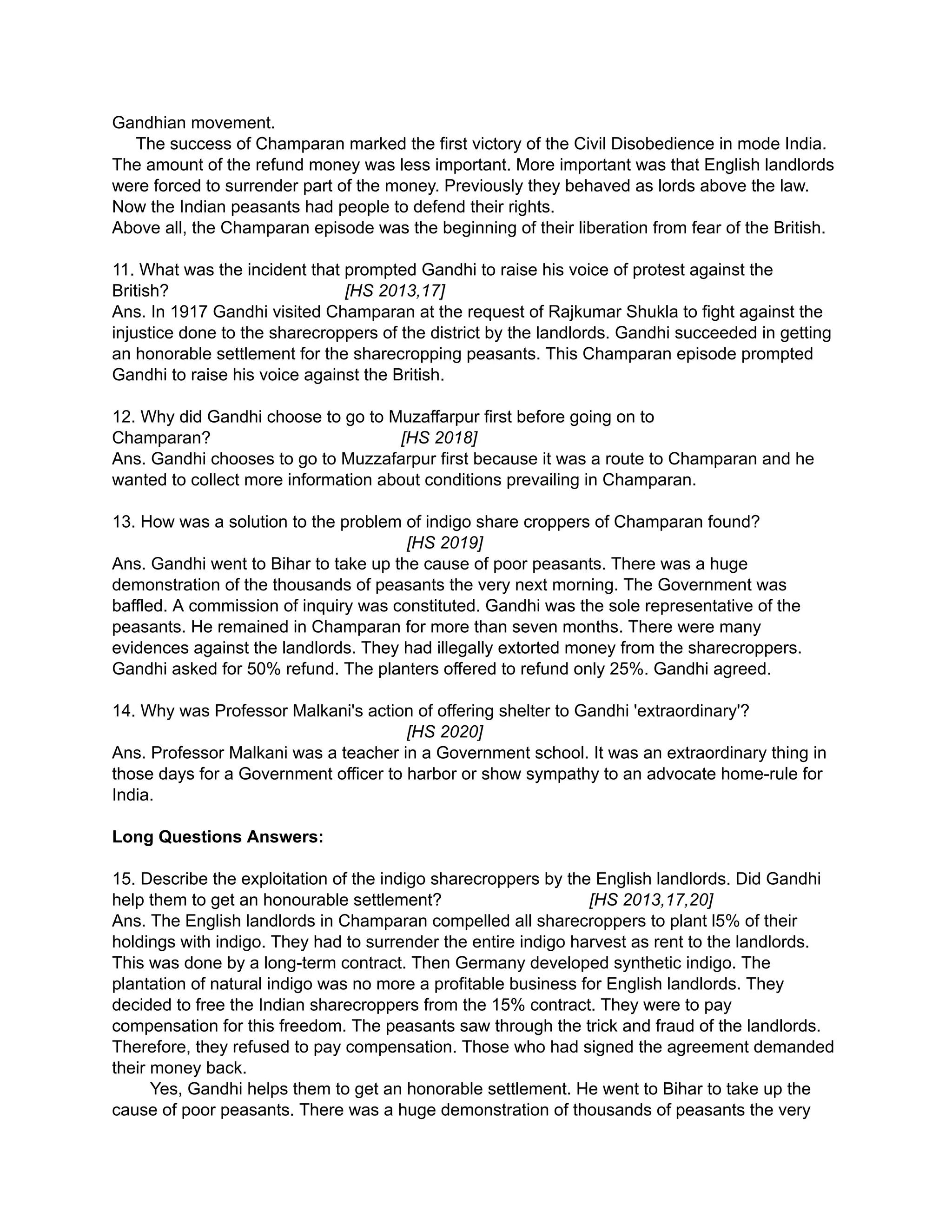 "Indigo" AHSEC Class 12 English notes by M MAB ® Learning | PDF