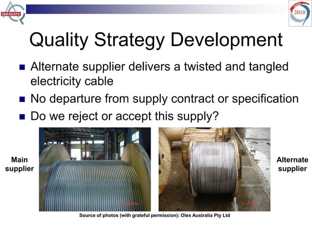 Qualcon 2010_Presentation - D Martin | PPT