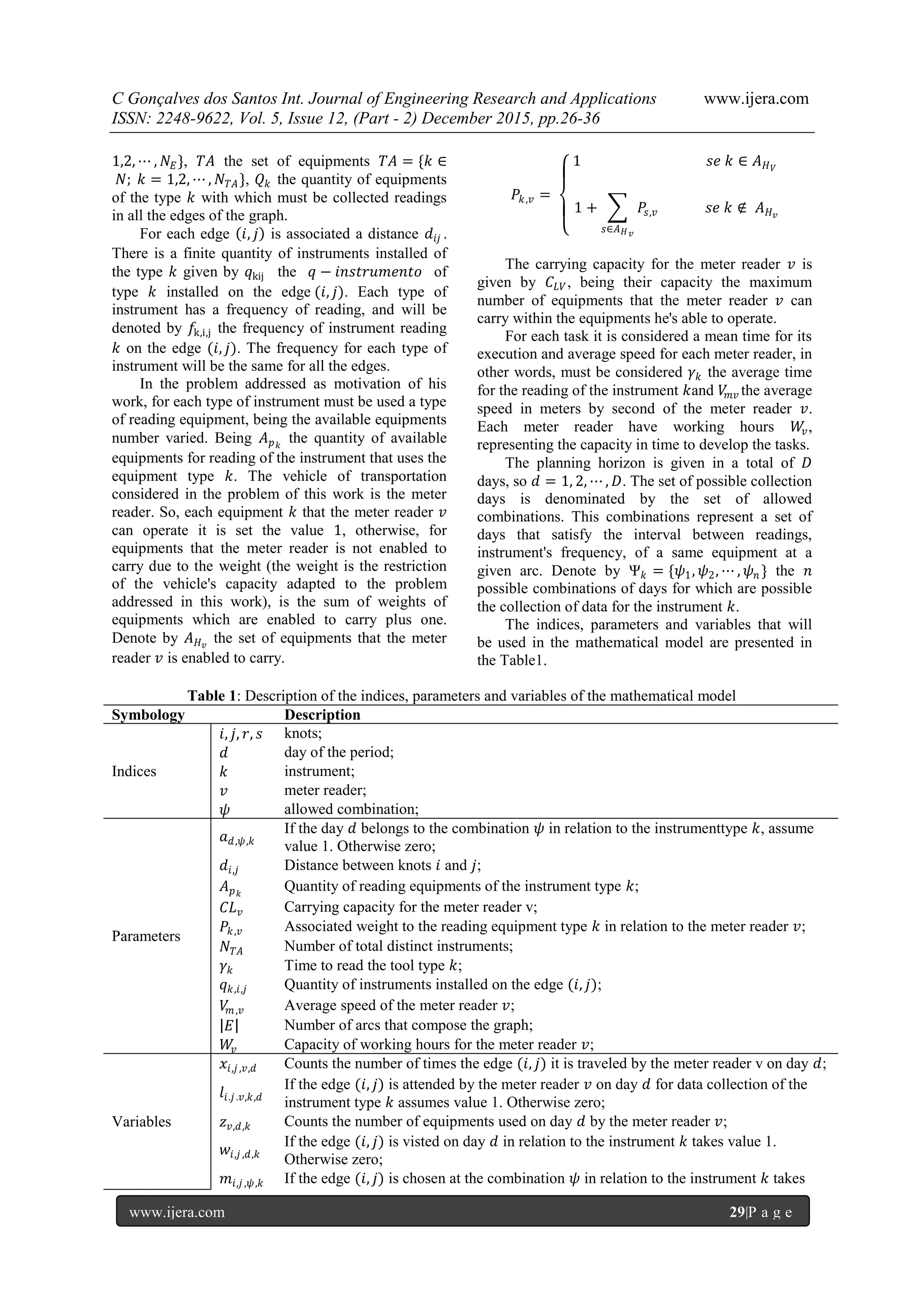 A Mathematical Modeling Proposal For A Multiple Tasks Periodic Capacitated Arc Routing Problem Pdf