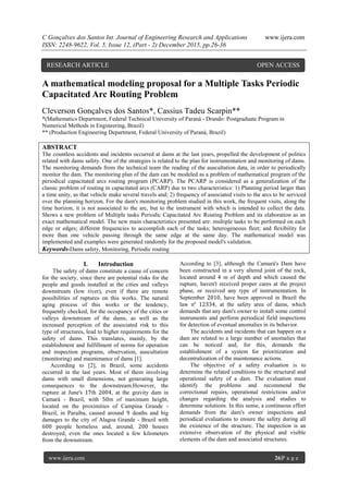 A mathematical modeling proposal for a Multiple Tasks Periodic ...