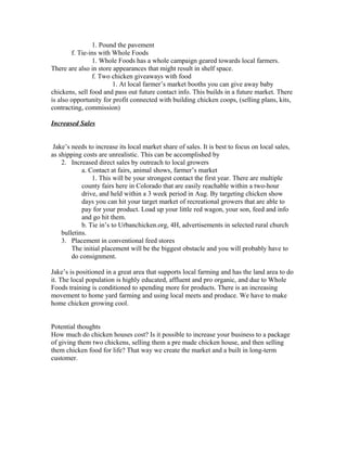 Jake’s Organic Chicken Feed | DOC