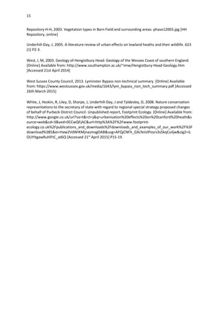 Hengistbury Head Phase II Development | PDF | Australia and Oceania ...