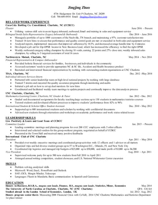 Resume Jingjing Zhao | DOCX