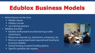 Edublox Presentation reviewed | PPTX