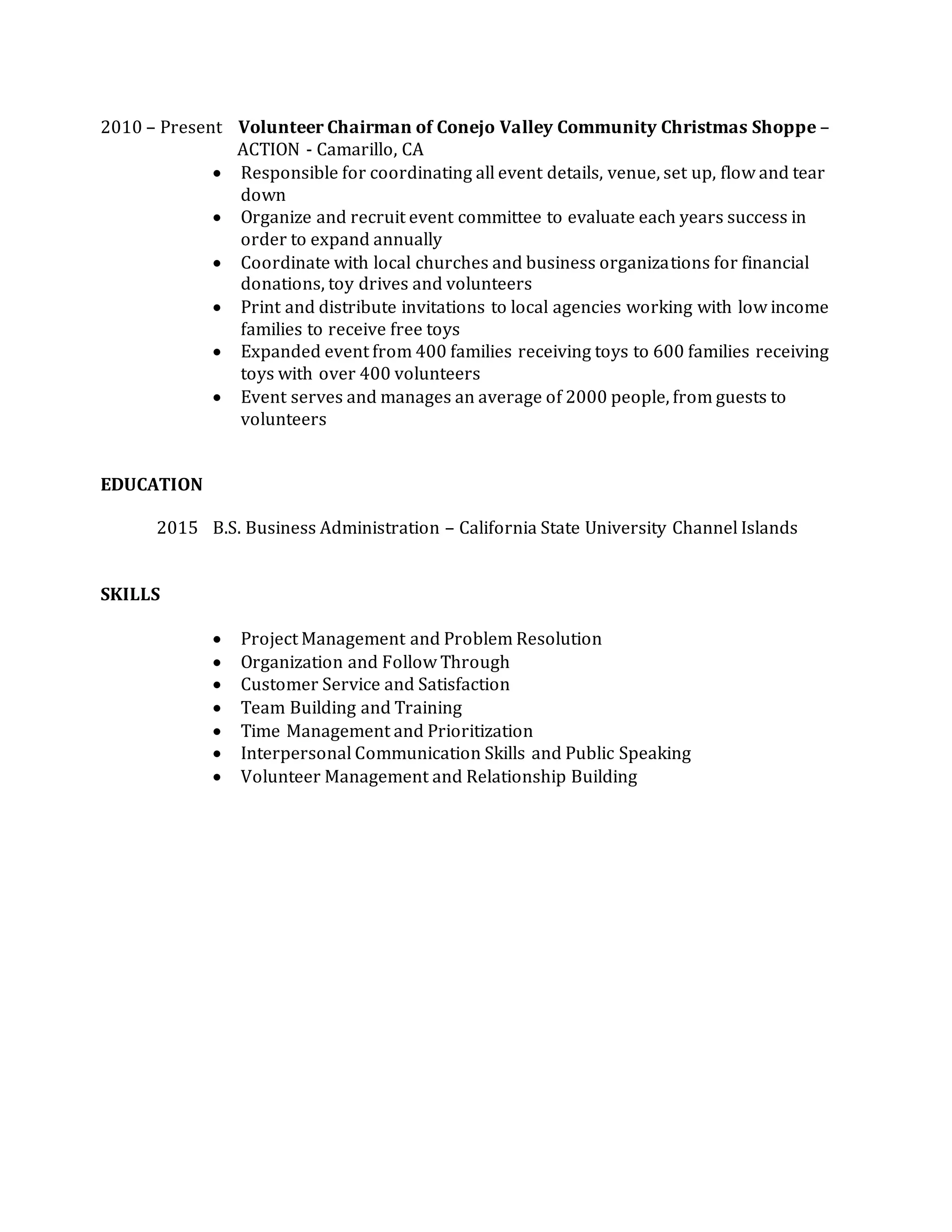 Veronica L Browning Resume | DOCX