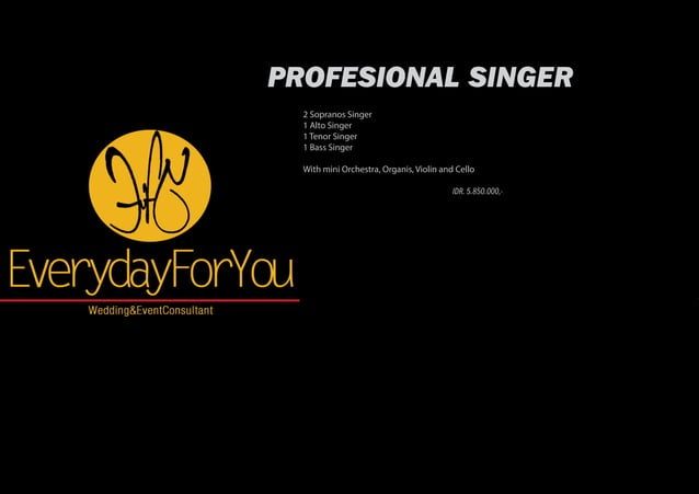 Proposal Wedding Singer | PDF