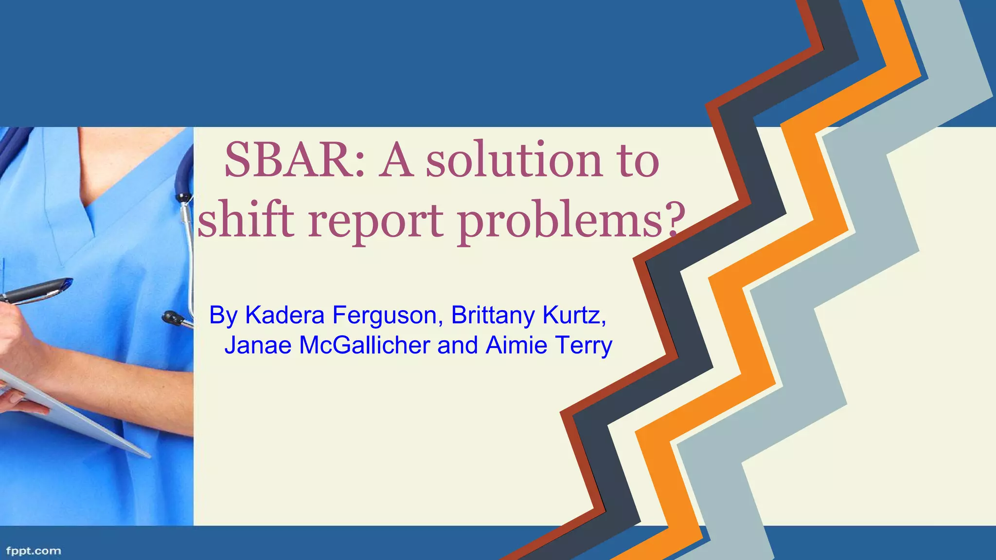 SBAR learning module | PPT