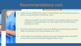 SBAR learning module | PPT