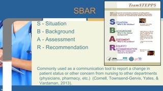 SBAR learning module | PPT