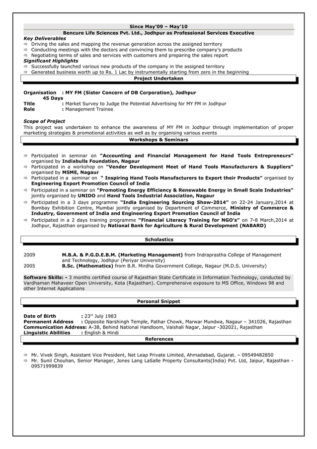 Resume -Sohan Babu Gour | PDF