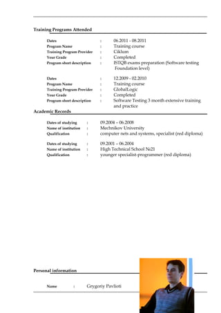 GPavlioti MResume | PDF | Free Download