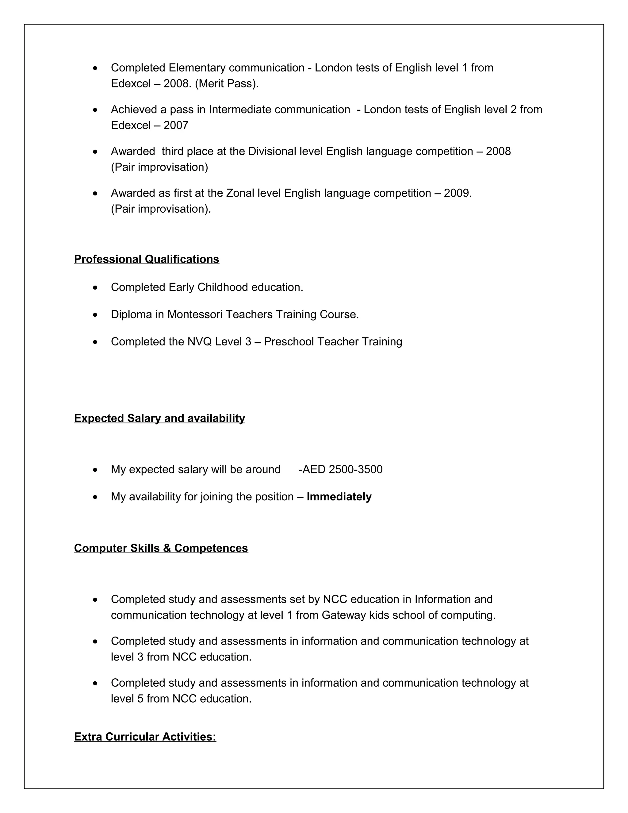 sagee new cv | PDF