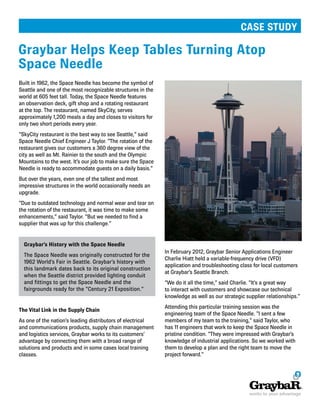 Graybar Space Needle Project | PDF