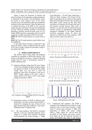 Performance Analysis Of PV Interfaced Neural Network Based Hybrid ...