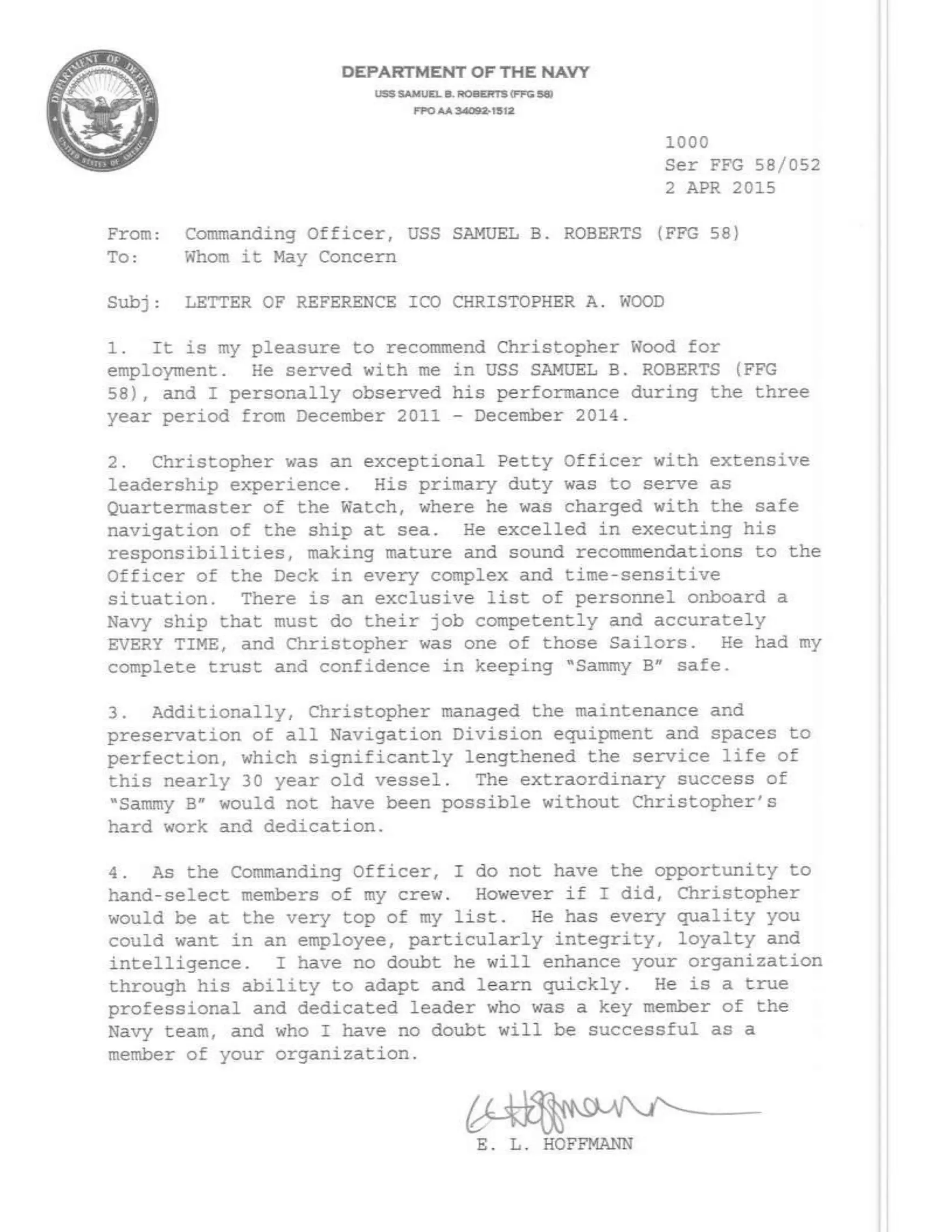 Christopher Wood's Resume | DOCX