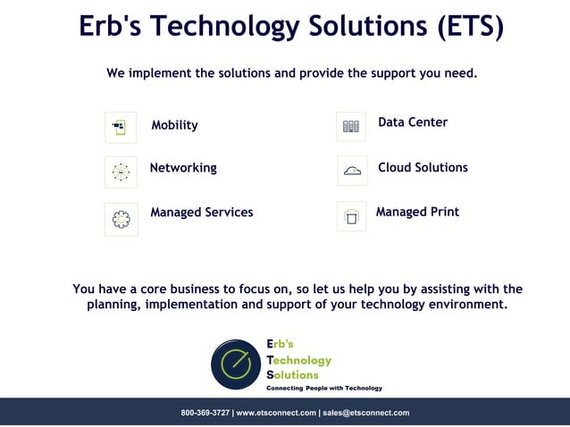 ETS Introduction | PDF | IT and Internet Support | Internet