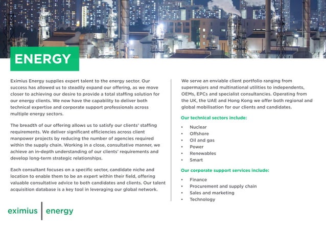 Eximius Group Brochure | PPT