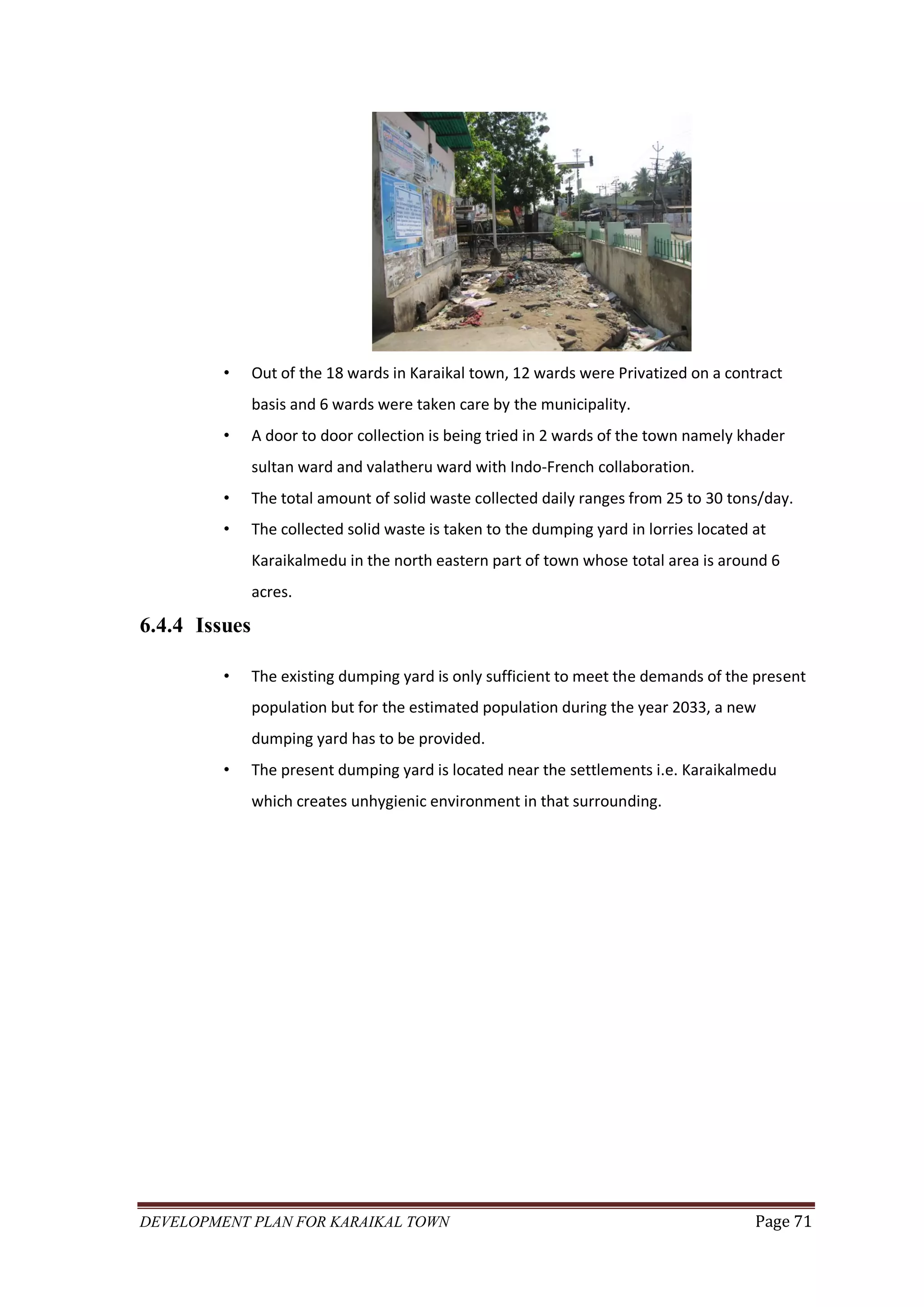 DEVELOPMENT PLAN FOR KARAIKALFINAL | PDF