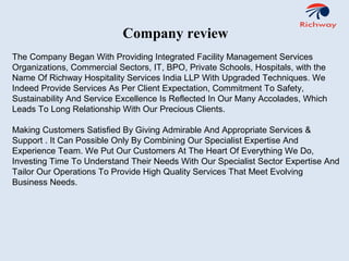 Richway Profile PPT | PPT
