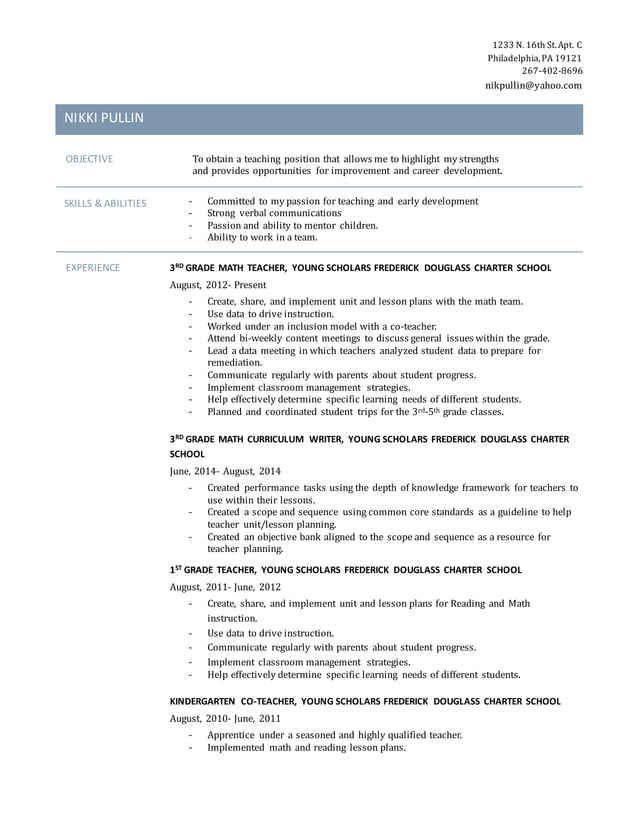 N.Pullin_Resume2015 | PDF