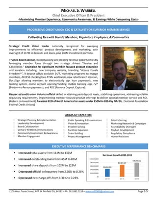 Michael Warrell Resume | PDF