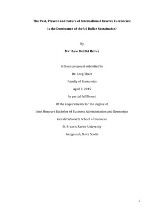 Economics Thesis REAL | PDF