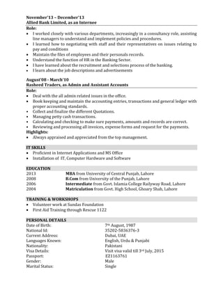 Muhammad Khubaib Ahmad | PDF