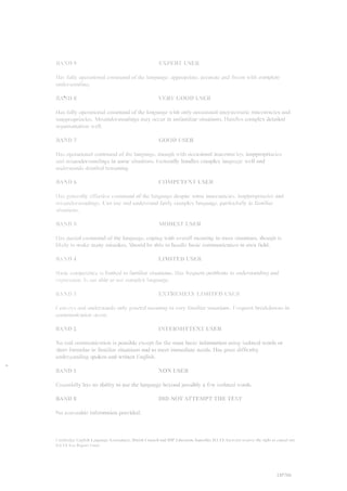 Manish IELTS scorecard | PDF