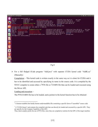 IIT ropar_CUDA_Report_Ankita Dewan | PDF