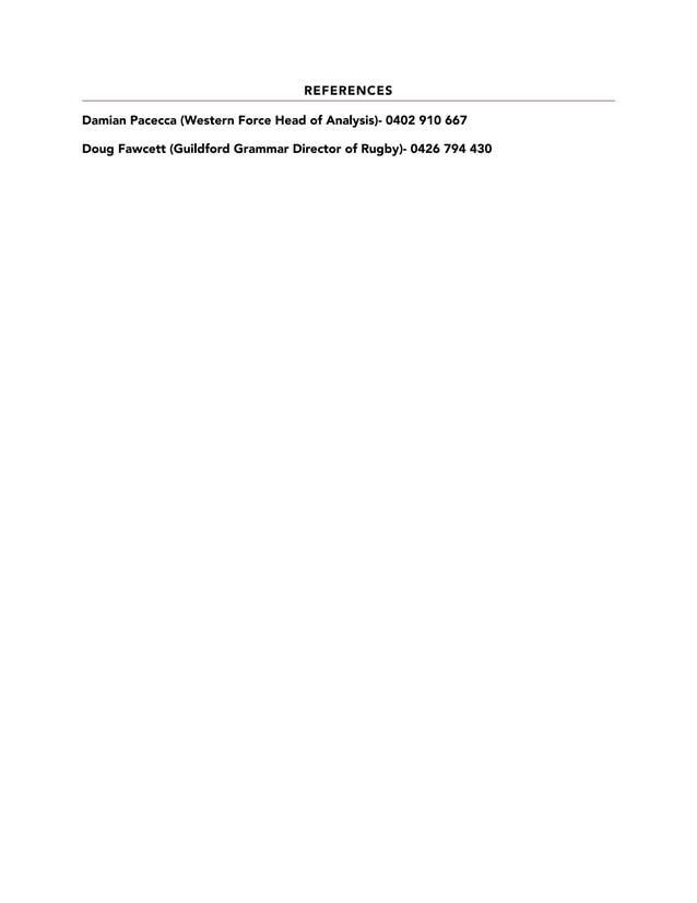 Luke Cooke Performance CV | PDF