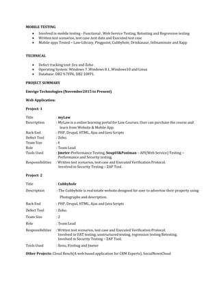 Sukumar-Resume | PDF