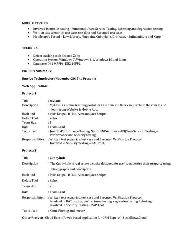 Sukumar-Resume | PDF