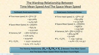 Traffic speed study | PPTX
