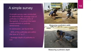 POTHOLE FIXING UNIT-1 | PPTX