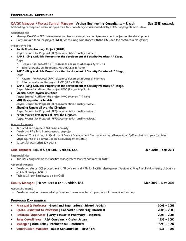 Resume - Jihad Labban | DOCX