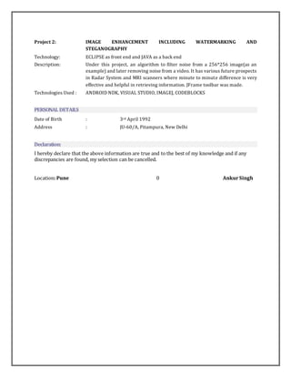 Ankur Singh Cv Docx