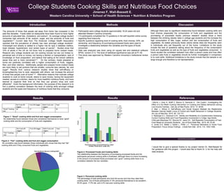 Food and Cooking Skills Poster -version 3 | PPT
