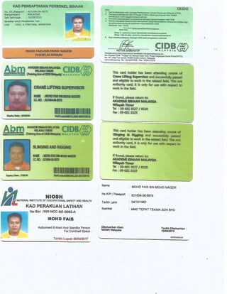 personal certificate | PDF