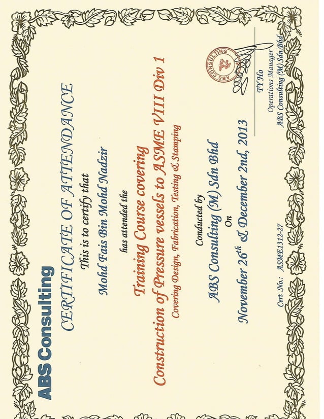 personal certificate | PDF