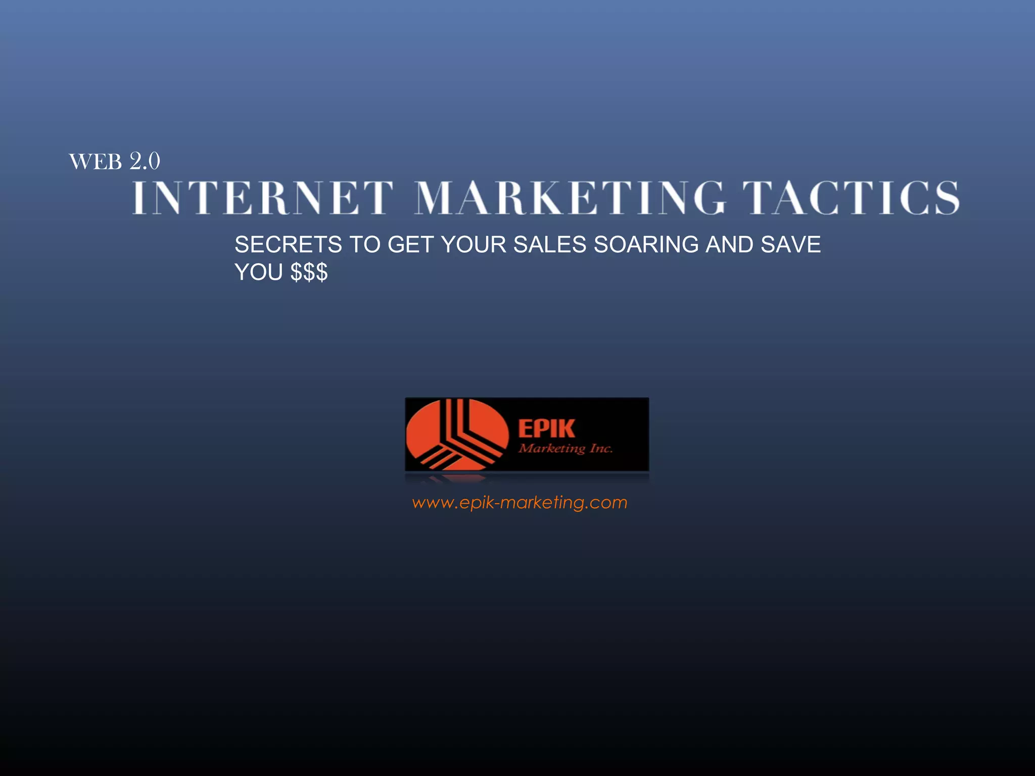 Epik Presentation | PPT