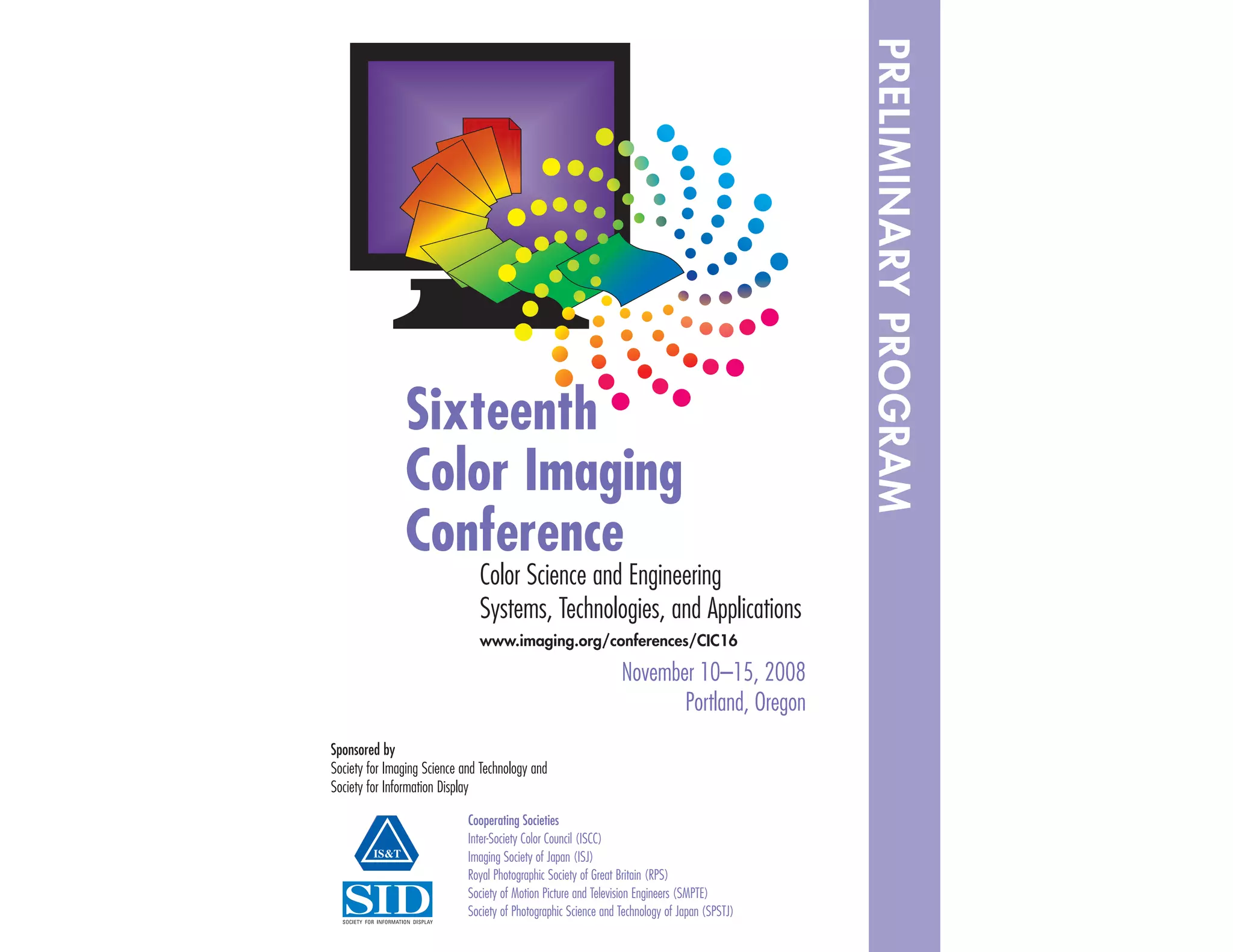 CIC 16 Preliminary Program | PPT