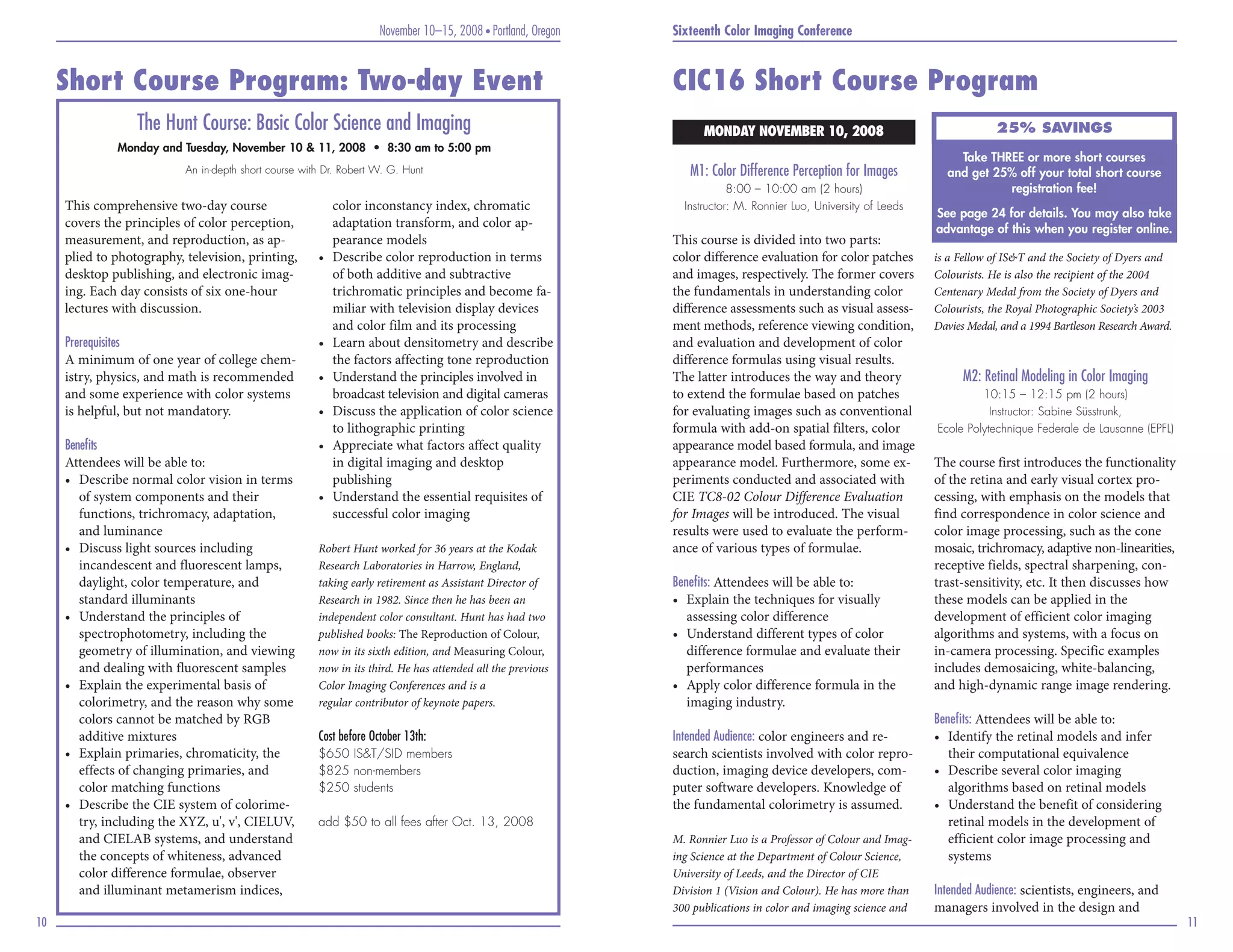 CIC 16 Preliminary Program | PPT