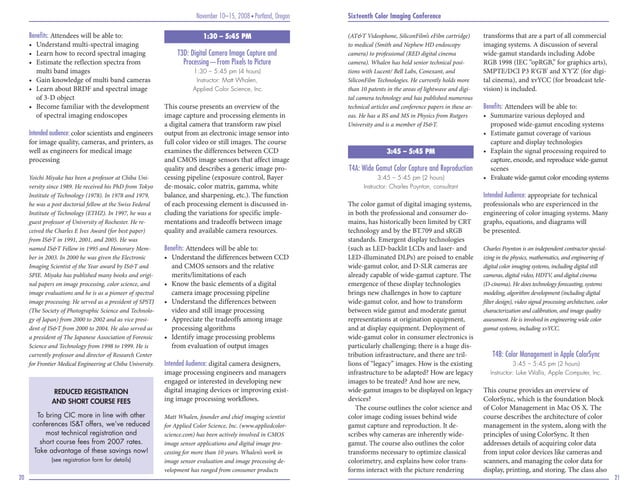 CIC 16 Preliminary Program | PPT