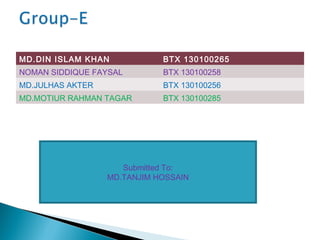 KHAN MD DINISLAM | PPT