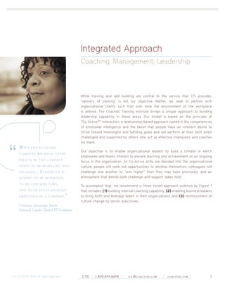 Whitepaper Why Co-Active Coaching | PDF