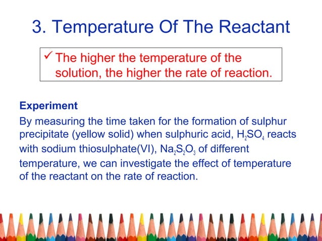 Chapter 1 Rate of Reactions | PPT