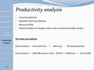 Claim Presentation Rev 03 FINAL | PPTX