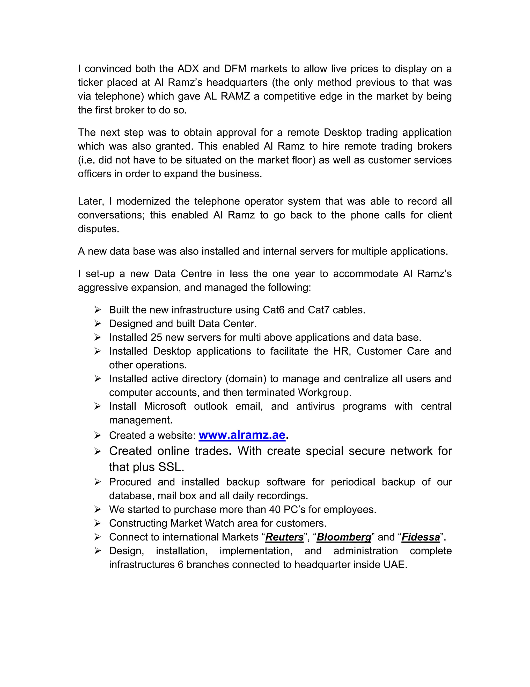 Accomplishments | PDF